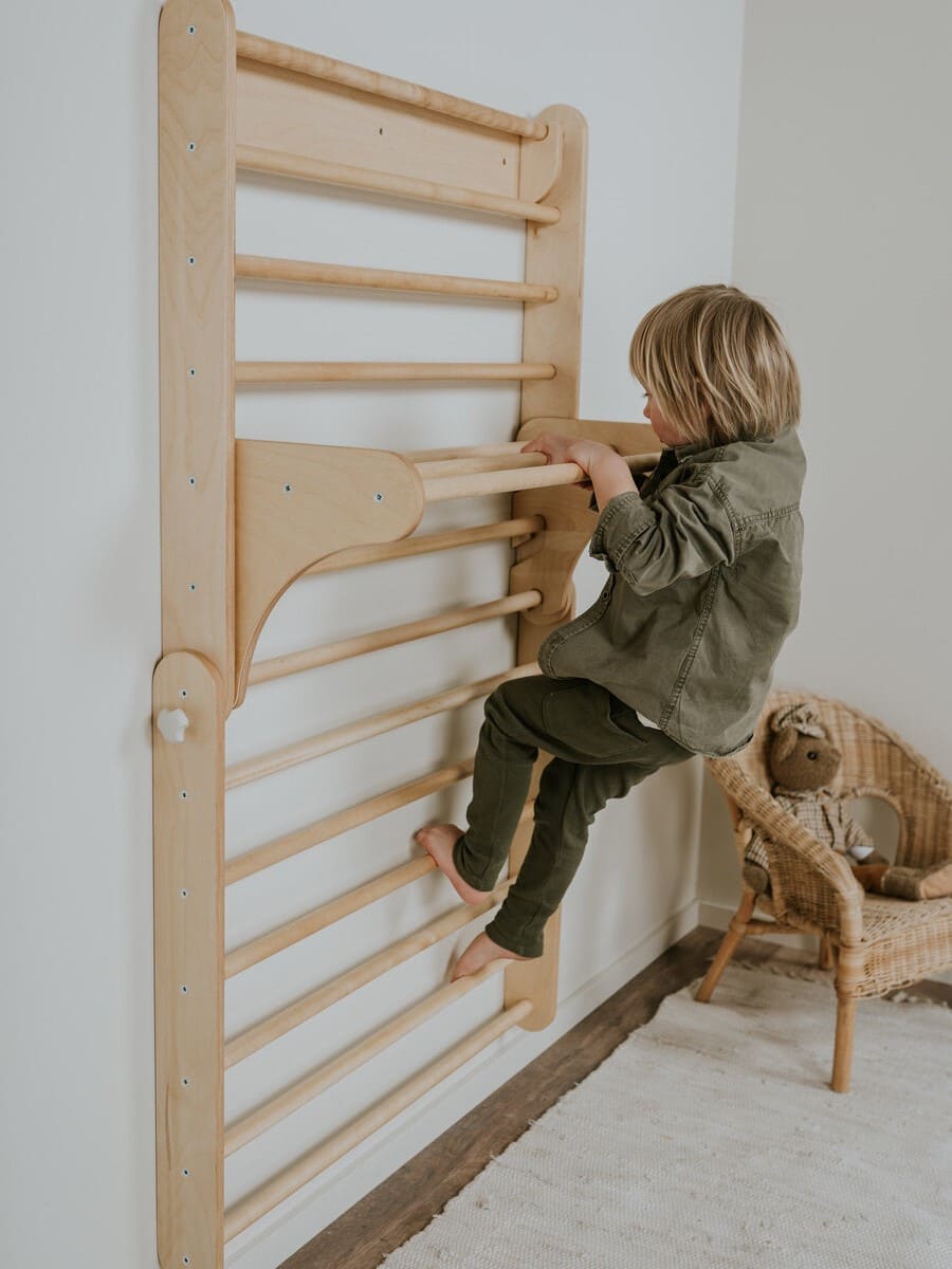 The Minimalist - Pikler Triangle / Swedish Wall / Slide Set – The ...