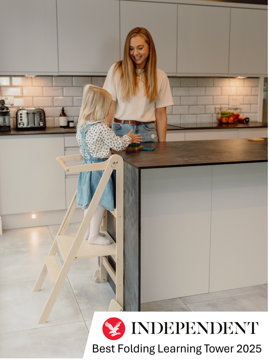 The Original - Height Adjustable Folding Learning Tower – The Learning ...