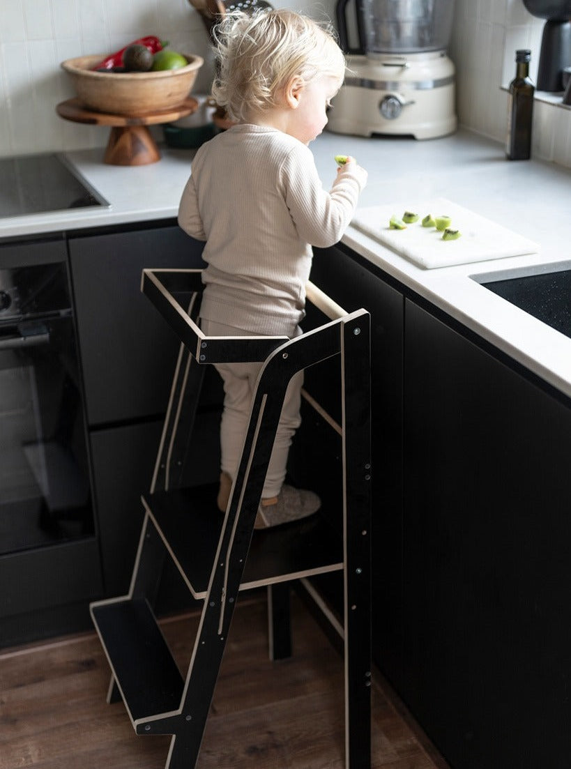 Thin-Air Folding Tower - Learning Tower Kitchen Helper Toddler Folding ...